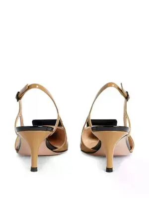 Roberto Festa Kimera Squared-accessory Slingback Heeled Pumps