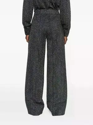 Missoni Zigzag-knit Palazzo Pants