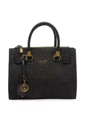 Liu Jo Small Logo-debossed Satchel Bag - Brown