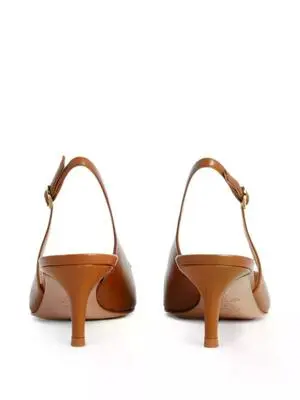 Roberto Festa Adisa Leather Slingback Heeled Pumps