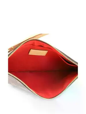LOUIS VUITTON Neverfull Pochette Monogram Canvas Large Pouch