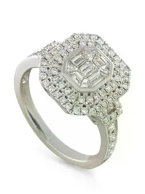 LB EXCLUSIVE Diamond Halo Ring