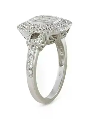 LB EXCLUSIVE Diamond Halo Ring