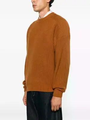 MARANT Ribbed-knit Crew-neck Sweater