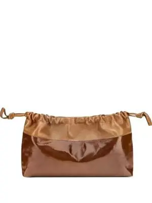 Pierre Hardy Twin Clutch Shoulder Bag - Brown