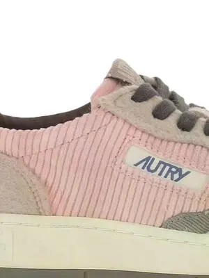AUTRY Corduroy Panelled Sneakers