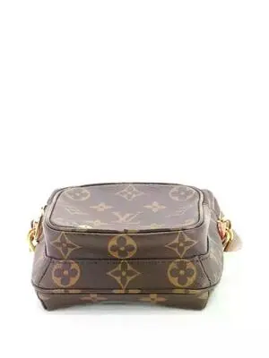 LOUIS VUITTON Utility Phone Sleeve Bag Monogram Canvas Crossbody Bag