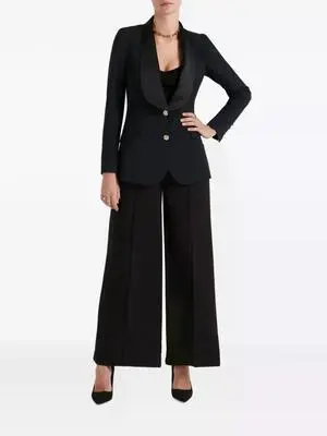 TEMPERLEY LONDON Nyx Satin-trimmed Trousers