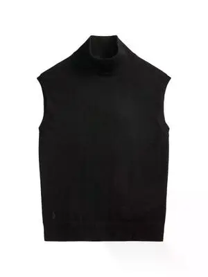 Polo Ralph Lauren Sleeveless Halterneck Top - Black