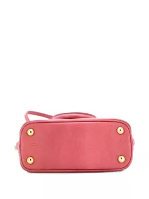 Prada Saffiano Leather Mini Crossbody Bag - Pink