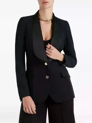 TEMPERLEY LONDON Nyx Shawl-lapel Blazer