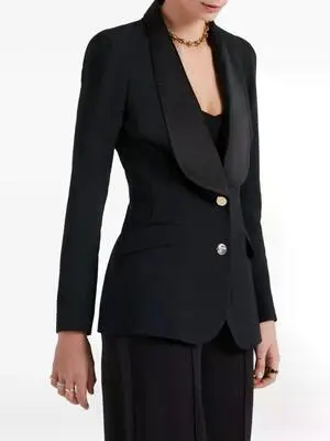 TEMPERLEY LONDON Nyx Shawl-lapel Blazer