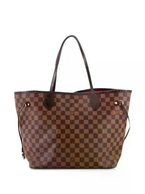 LOUIS VUITTON Damier Mm Tote Bag - Brown