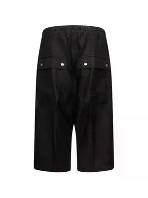 Rick Owens Drawstring-waist Drop-crotch Shorts