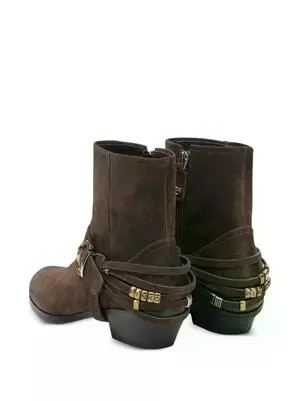 Pinko Buckle-fastening Ankle Boots