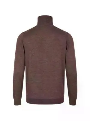 Pal Zileri Ribbed-trim Roll-neck Sweater