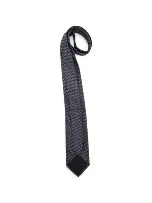 Pal Zileri Geometric-pattern Silk Tie