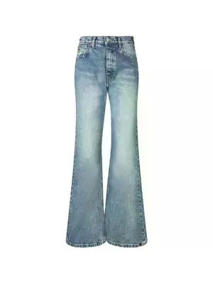 LOIS Faded Flared Jeans - Blue