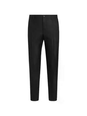 Dolce & Gabbana Viscose Trousers - Black