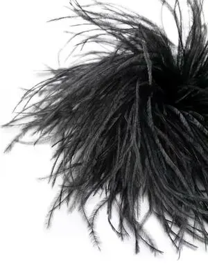 GIANLUCA CAPANNOLO Feather-embellished Brooch