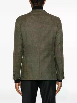 Boglioli Check-pattern Notched-lapel Jacket