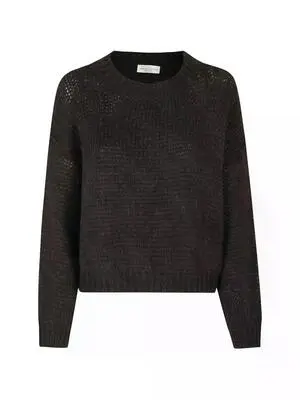 ROBERTO COLLINA Drop-shoulder Sweater - Brown