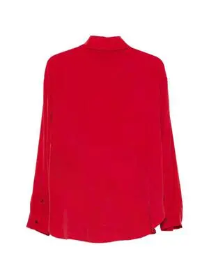 ALYSI Button-down Silk Shirt
