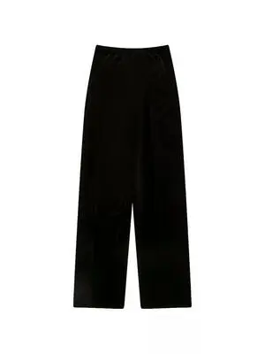 Vetements Velvet Fitted Track Pants