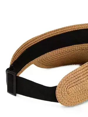 Liviana Conti Woven-design Visor