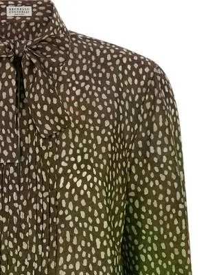 Brunello Cucinelli Lavallière-collar Shirt