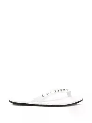 RIA MENORCA Dali Studded Thong-strap Sandals - White