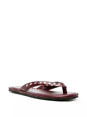 RIA MENORCA Dali Stud-embellished Thong Sandals