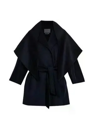 Max Mara Detto Belted Coat - Blue