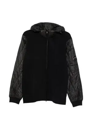 C.P. COMPANY Quilted Panel Lens Detail Jacket