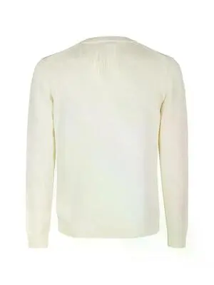 ROBERTO COLLINA Crew-neck Ribbed-trim Sweater