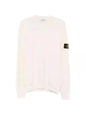 Stone Island Logo-patch Sweater - Neutrals