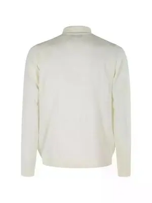 ROBERTO COLLINA Long-sleeve Polo-collar Sweater