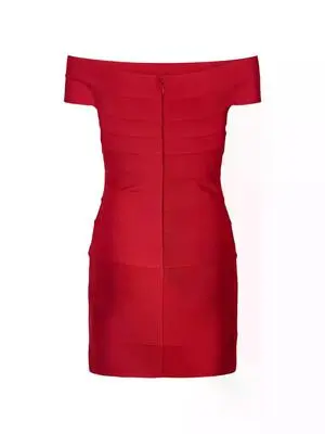 ROTATE BY BIRGER CHRISTENSEN Off-shoulder Mini Dress
