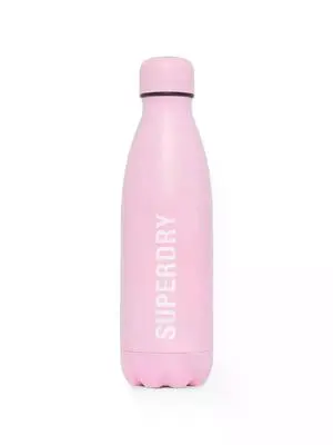 Superdry Logo-print Water Bottle - Pink