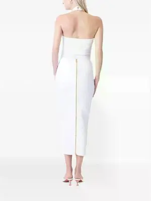 Balmain Jacquard-knit Pencil Skirt