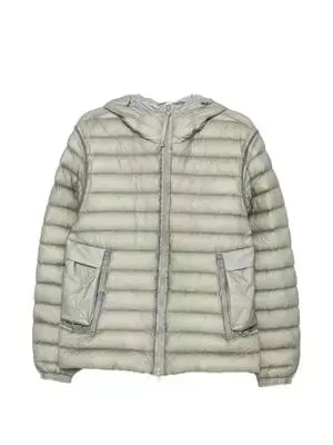 C.P. COMPANY Goggle Detail Quilted Jacket - Green