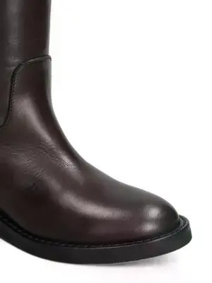 VIA ROMA 15 Leather Knee-high Boots