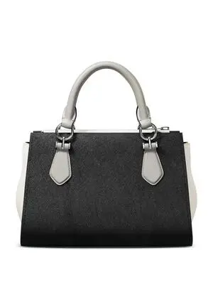 Michael Kors Marilyn Small Color-block Saffiano Leather Messenger Bag