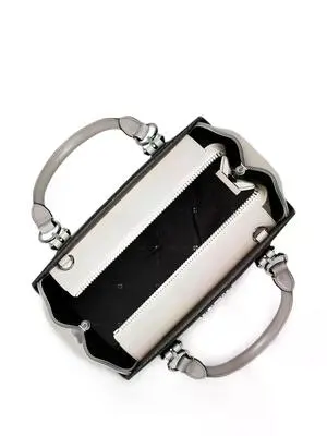 Michael Kors Marilyn Small Color-block Saffiano Leather Messenger Bag