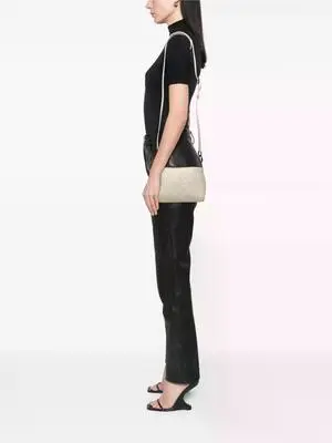 LOUIS VUITTON 2019 Monogram Empreinte Triangle Messenger Bag Satchel