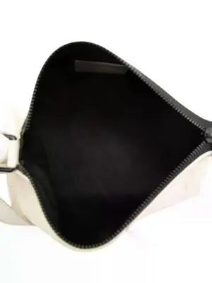 LOUIS VUITTON 2019 Monogram Empreinte Triangle Messenger Bag Satchel