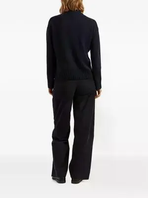 Chinti & Parker Funnel-neck Cashmere Sweater