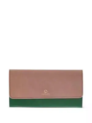 GIANNI CUCCUINI Saffiano-leather Foldover Wallet