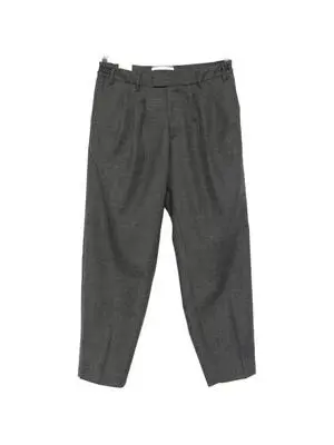 BRIGLIA 1949 Pleated Straight-leg Trousers - Grey