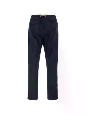 WHITE SAND Belted Chinos - Blue